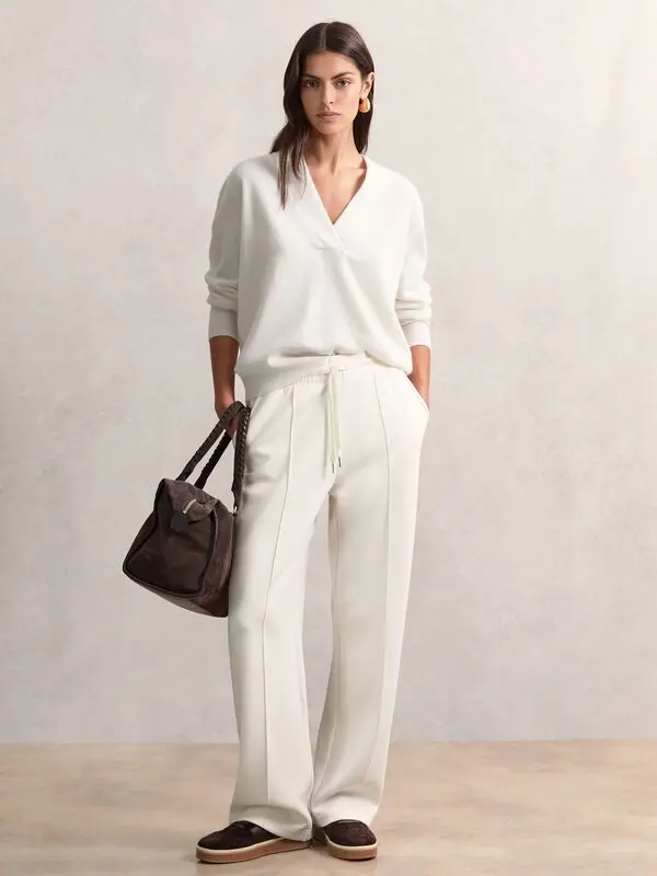 REISS Cashmere V-neck Jumper