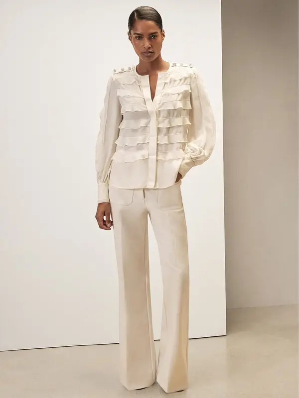 REISS Royal Ballet Ruffle Blouse