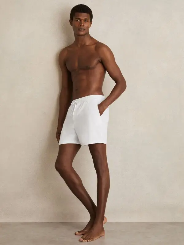 REISS Drawstring Swim Shorts