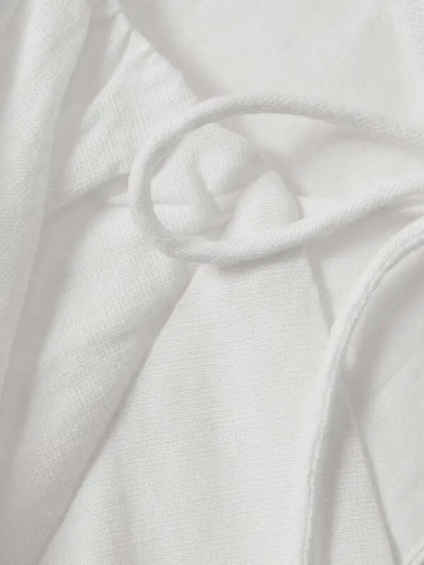 REISS Puff Sleeve Midi Dress