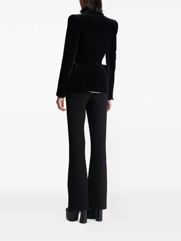 Balmain Two-tone Velvet Blazer