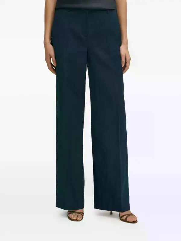 Brooks Brothers Wide-leg Trousers