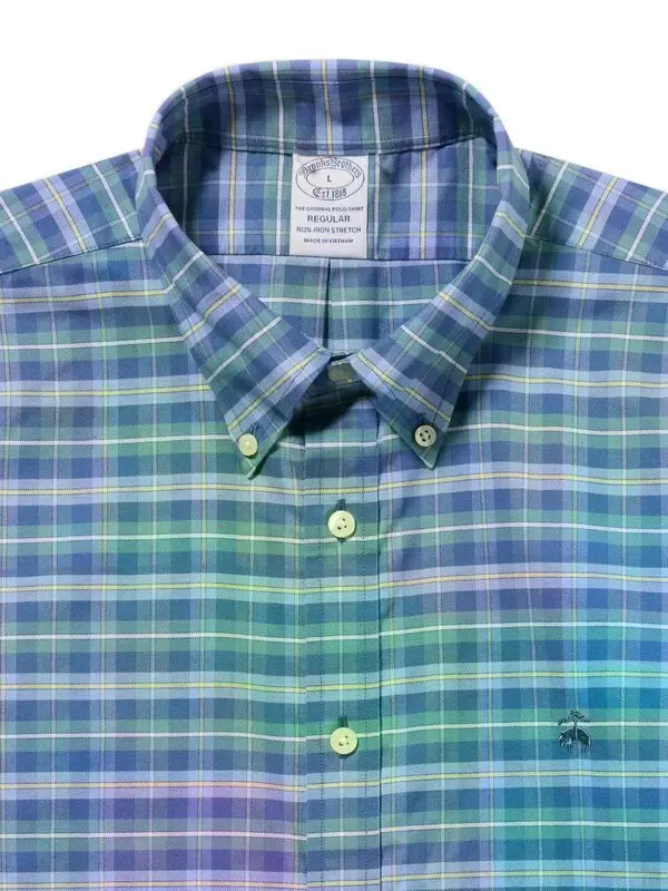 Brooks Brothers Button-down Collar Plaid Shirt
