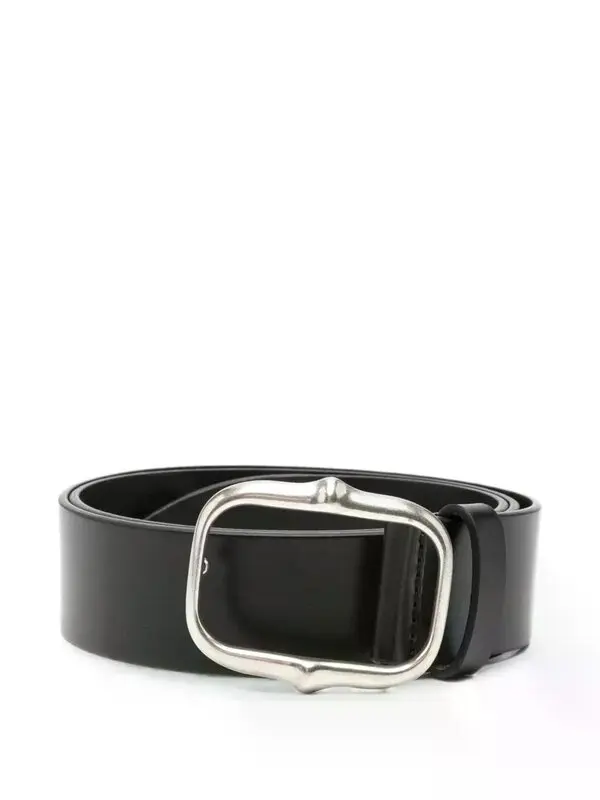 Isabel Marant Étoile Sculptural-buckle Leather Belt - Black