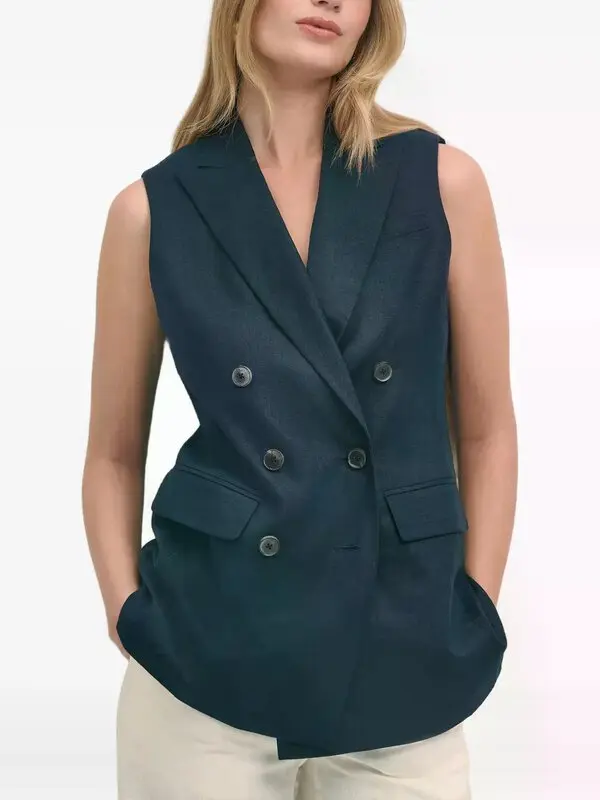 Brooks Brothers Double-breasted Gilet