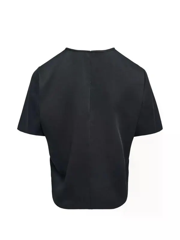 CLUB21 Round Neck Top With Ruffle Detail