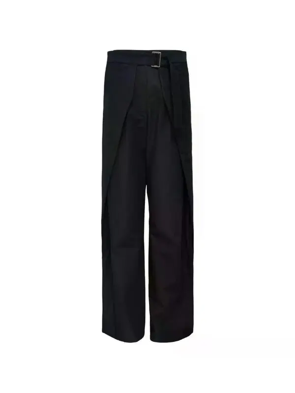 CLUB21 Adele Belted Wide-leg Trousers