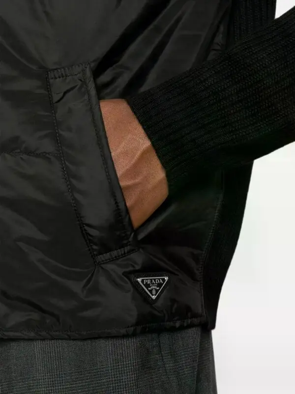Prada Quilted Bomber Jacket