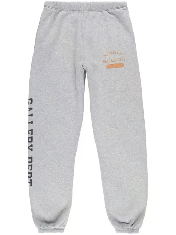 GALLERY DEPT. Logo-print Cotton Track Trousers