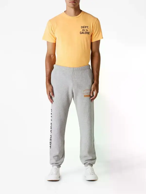 GALLERY DEPT. Logo-print Cotton Track Trousers