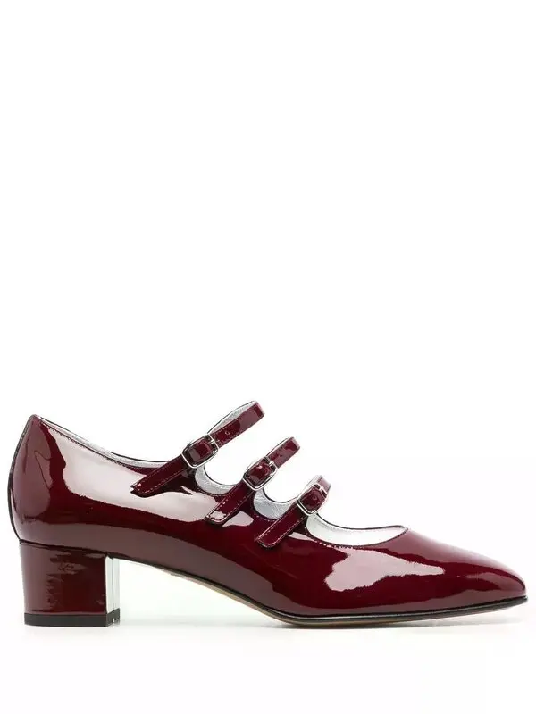 CAREL Kina Mary Janes Pumps - Red