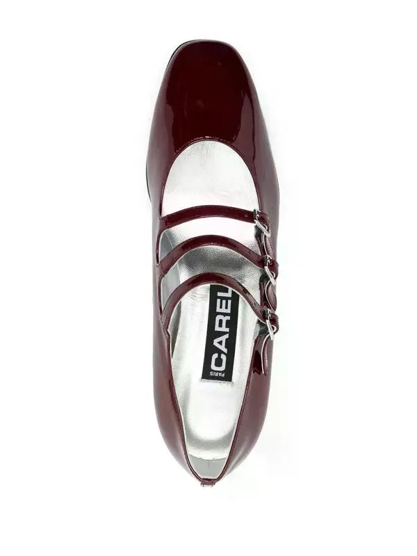 CAREL Kina Mary Janes Pumps - Red