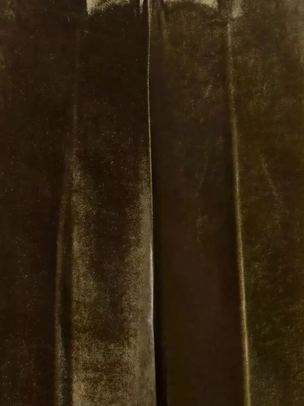 P.a.r.o.s.h Velvet Wide-leg Trousers