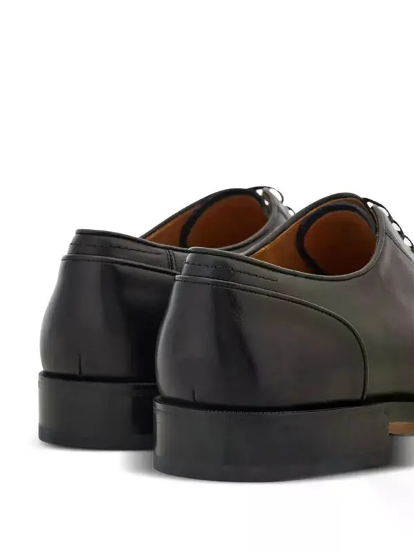 FERRAGAMO Derby Shoes With Stitching Detail