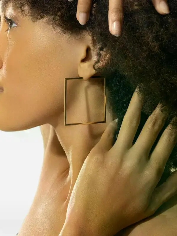 CADAR Foundation Square Hoop Earrings