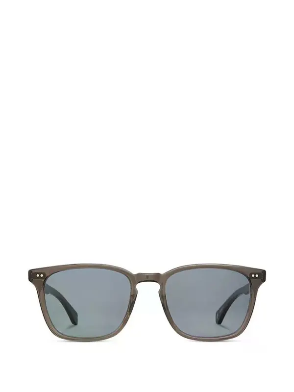 Garrett Leight Earvin Square-frame Sunglasses - Grey