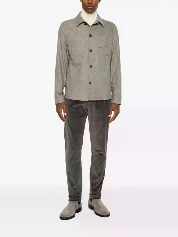 Jacob Cohen Henry Pleated Corduroy Trousers