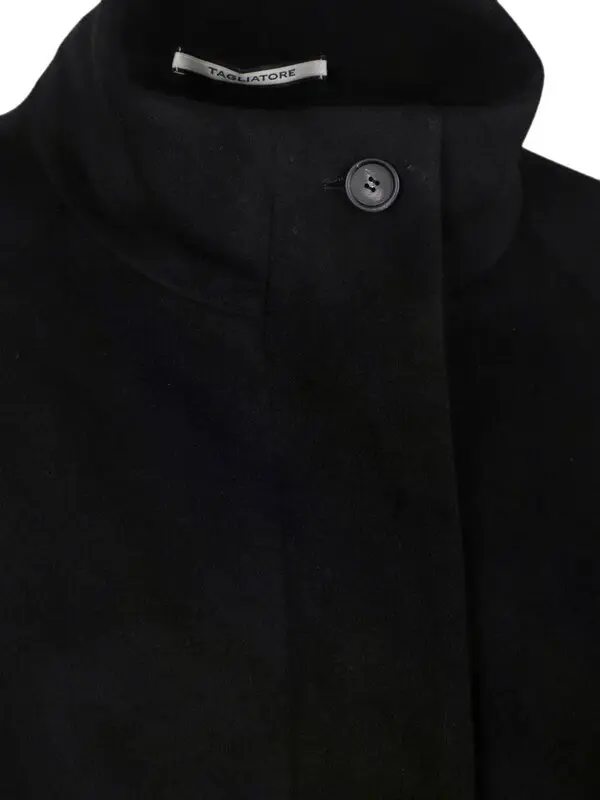 Tagliatore Leila High-neck Cape Jacket