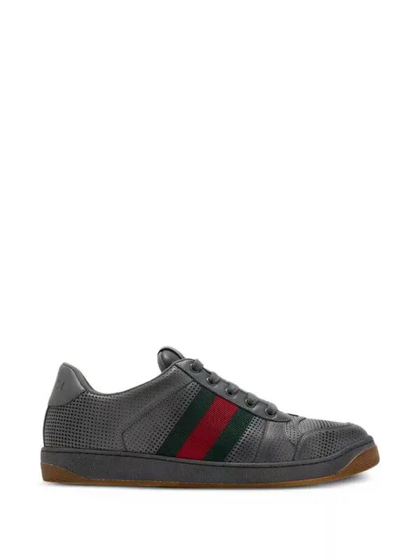 Gucci Wornout-effect Screener Sneakers