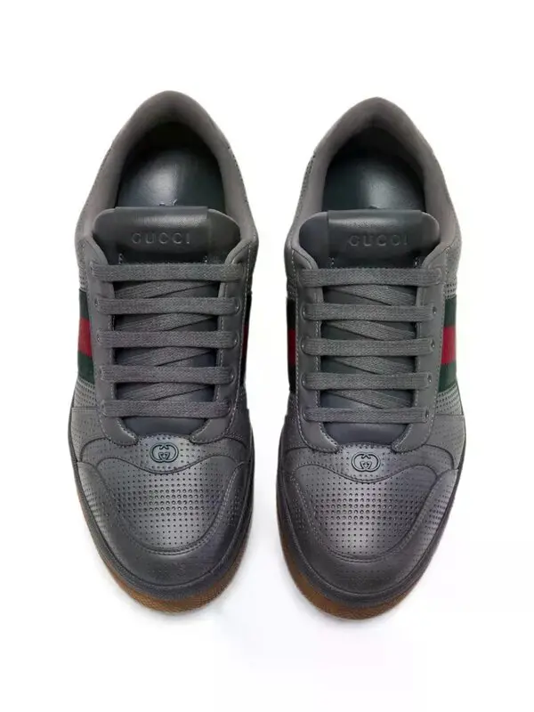 Gucci Wornout-effect Screener Sneakers