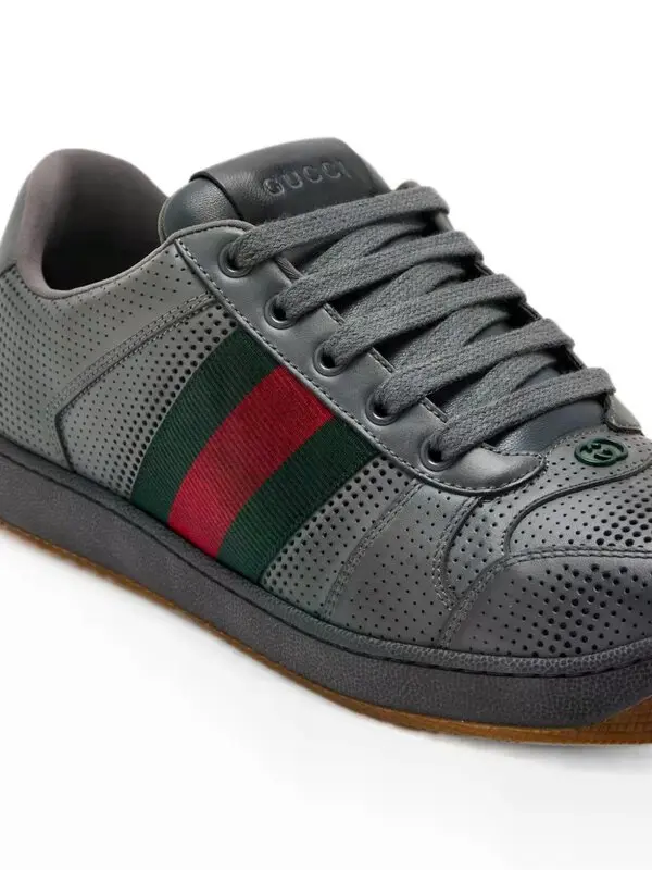 Gucci Wornout-effect Screener Sneakers
