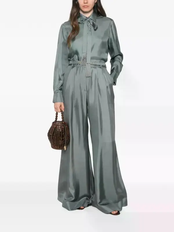 Zimmermann Belted Palazzo Trousers
