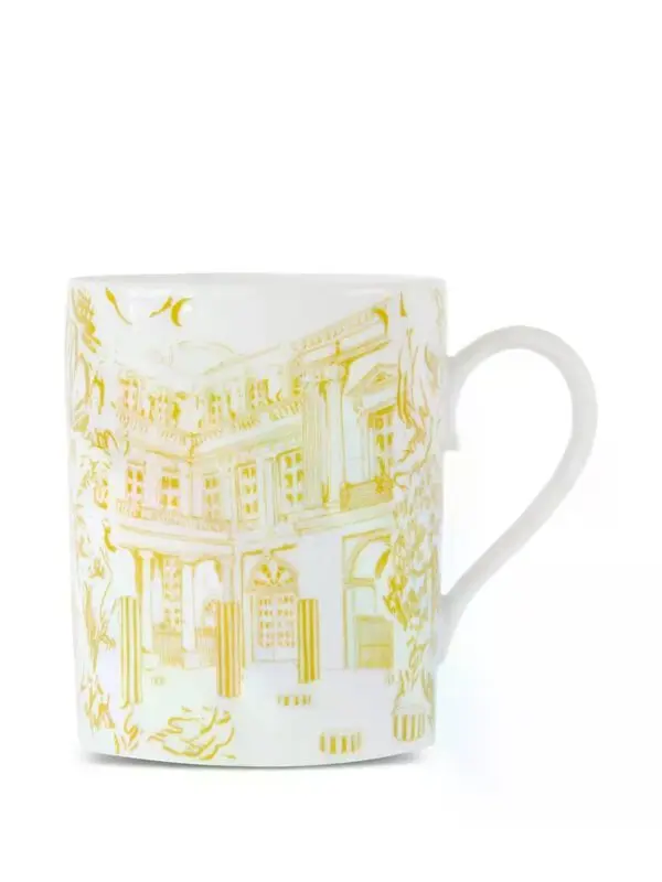 Bernardaud Tout Paris Graphic-print Mug - White