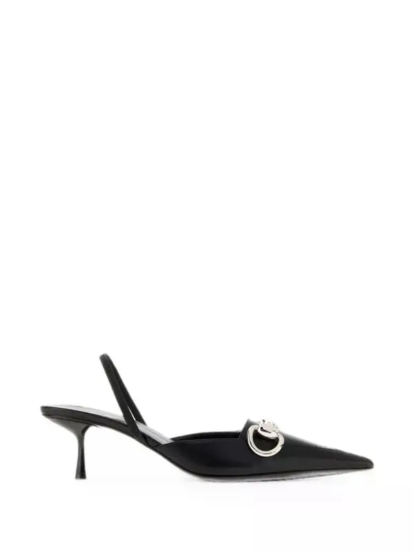 Gucci Boulevard Slingback Pumps - Black