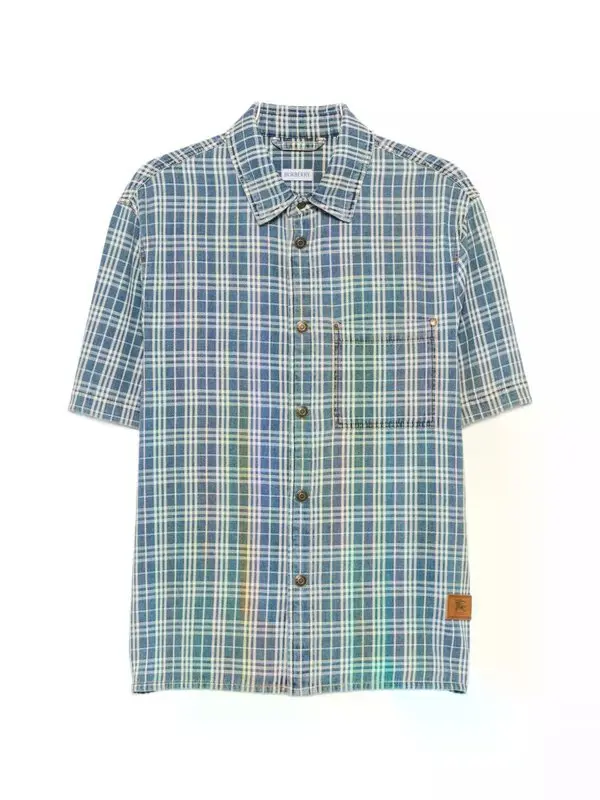 Burberry Check Short-sleeve Shirt
