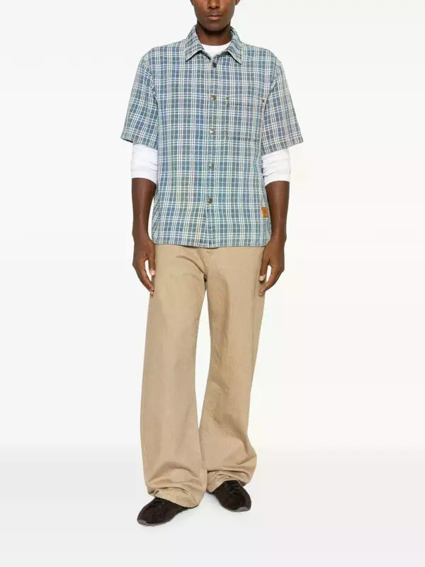 Burberry Check Short-sleeve Shirt