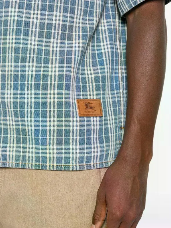Burberry Check Short-sleeve Shirt
