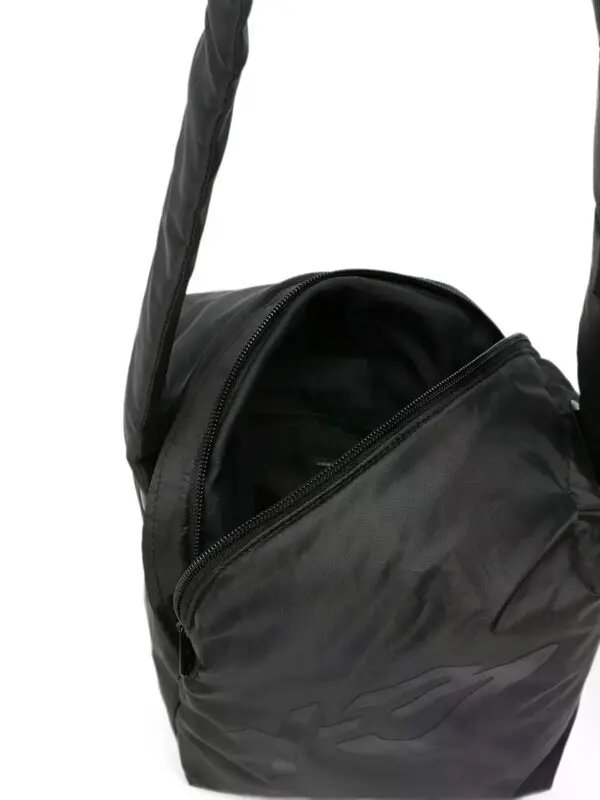 Y3 Padd Logo-print Padded Messenger Bag