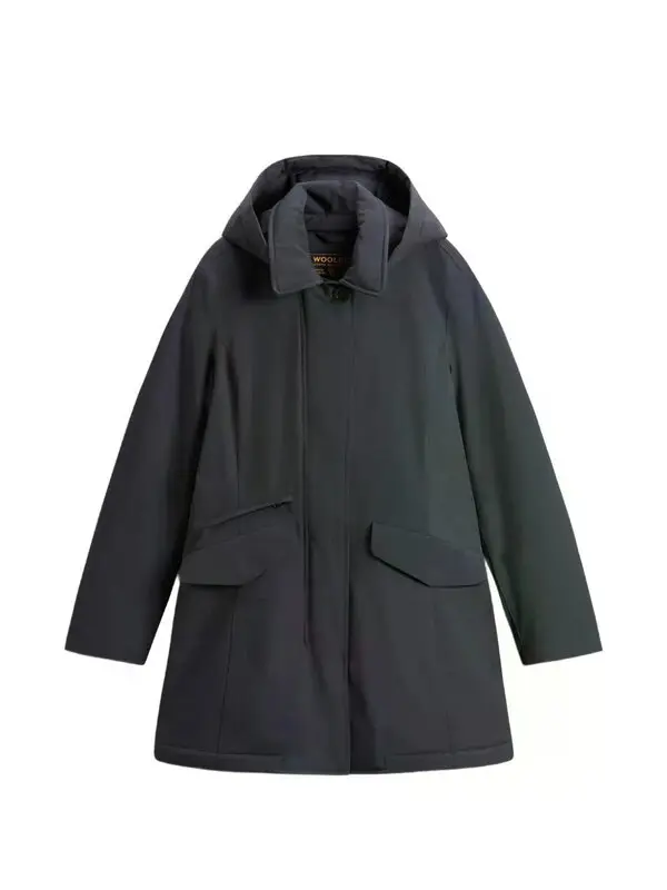 Woolrich Removable-hood Parka Coat