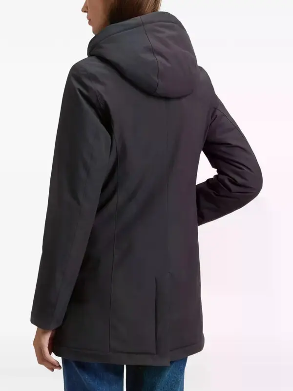 Woolrich Removable-hood Parka Coat