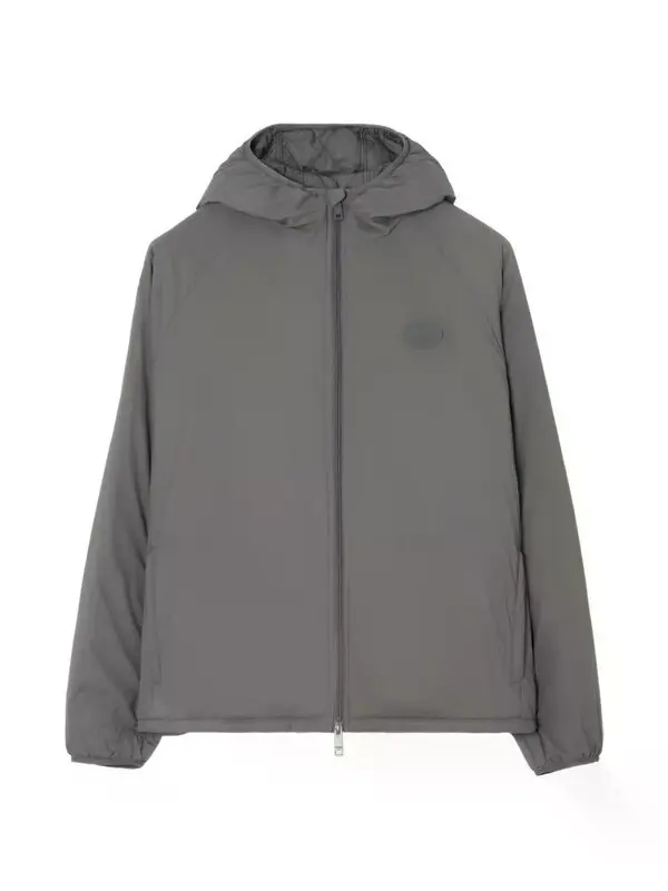 Burberry Nylon Dunwich Hooded Jacket