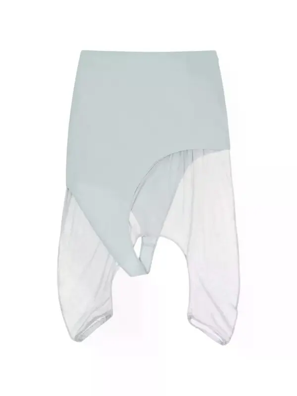 NACHE Layered-mesh Knee-length Shorts - Blue