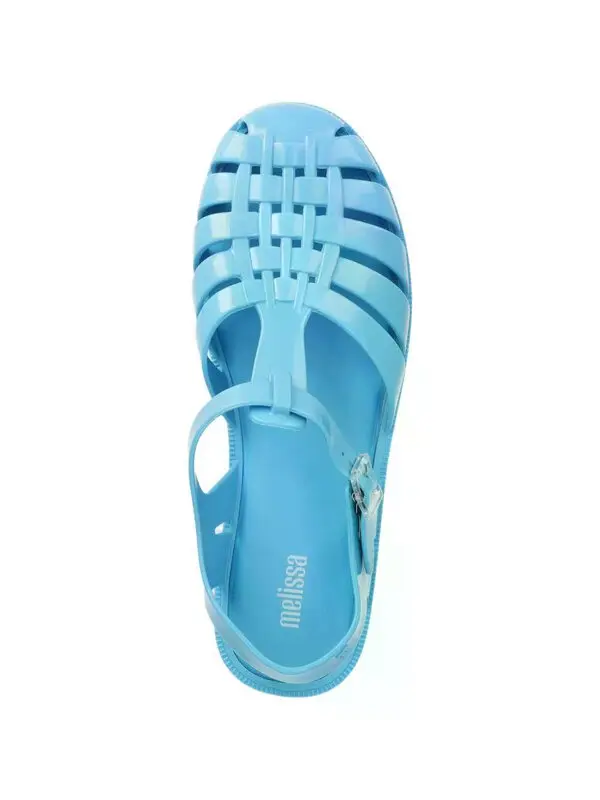Melissa Cage-style Buckled Sandals