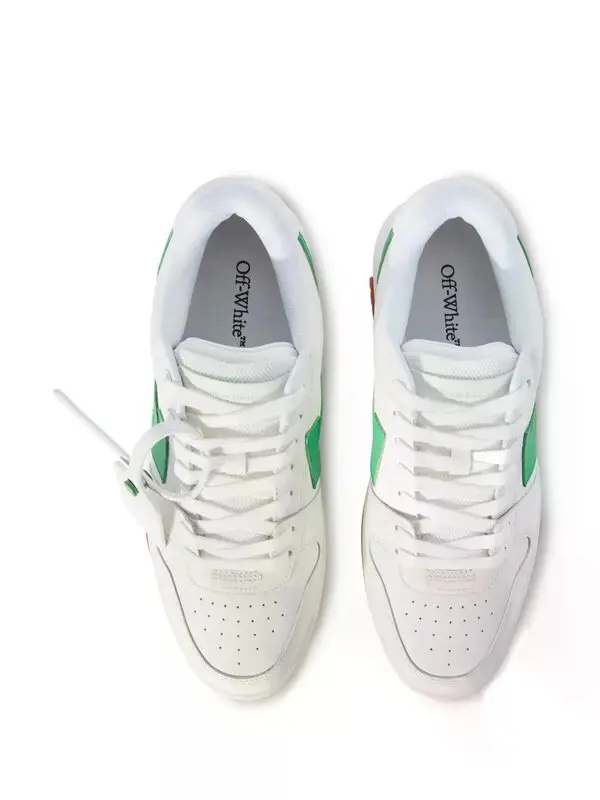 Off-White Out Of Office Leather Sneakers