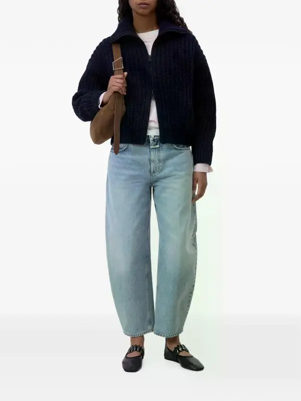 Closed Chunky-knit High-neck Cardigan