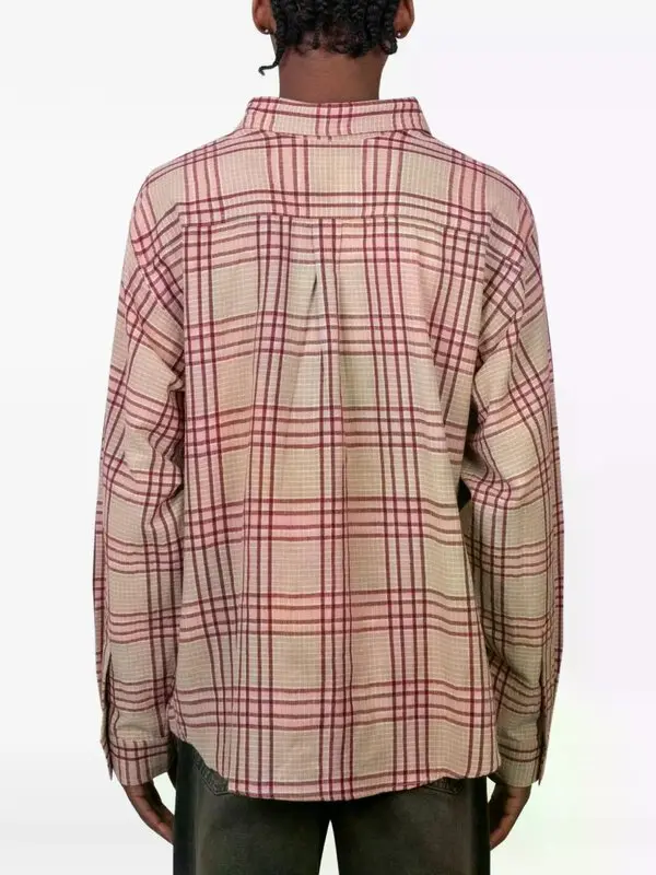 STORY MFG. Plane Check Handloom Shirt