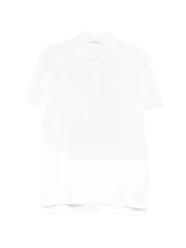 Givenchy Logo-patch Short-sleeve Polo Shirt