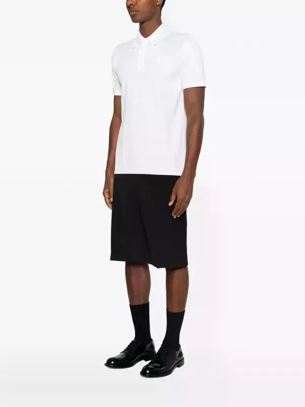 Givenchy Logo-patch Short-sleeve Polo Shirt