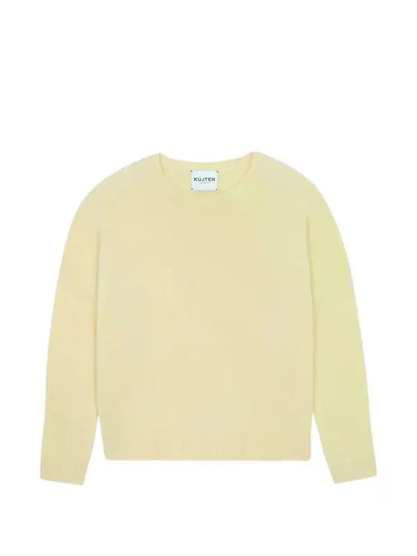 KUJTEN Amelie Crew-neck Drop-shoulder Sweater