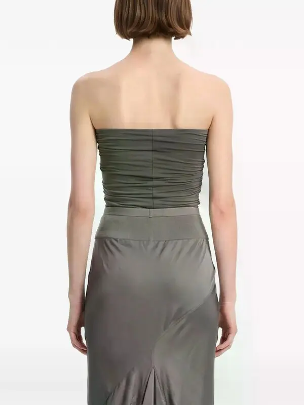 Rick Owens Cut-out Ruched Top
