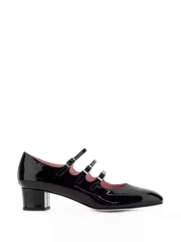 CAREL Leather Kina Pumps