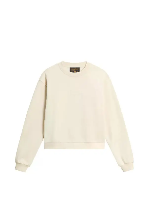 Woolrich Cotton Crewneck Sweatshirt - Neutrals