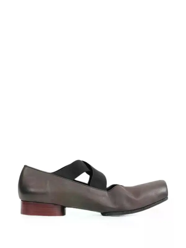 UMA WANG Cross-strap Ballet Flats