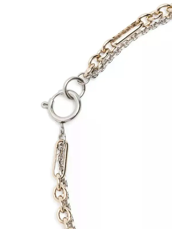 JUSTINE CLENQUET Rachel Layered Chain Necklace