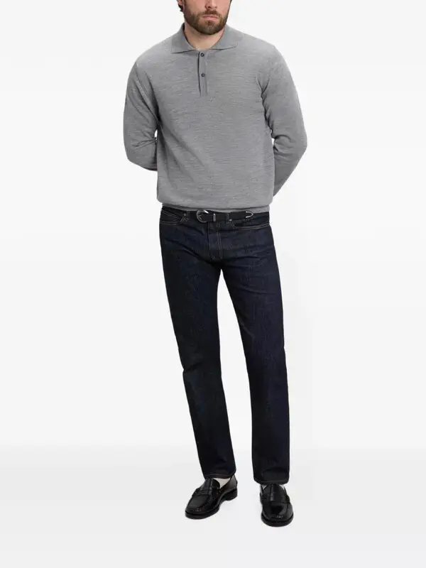 Woolrich Virgin Wool Polo Sweater