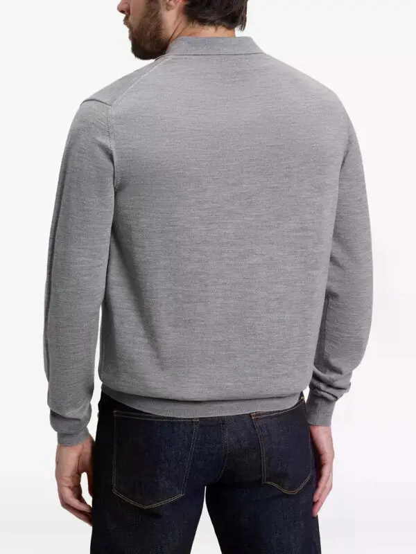 Woolrich Virgin Wool Polo Sweater